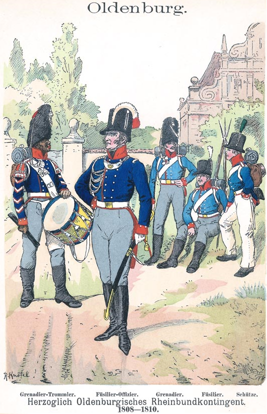 1808-1810 Duchy of Oldenburg Infantry Battalion