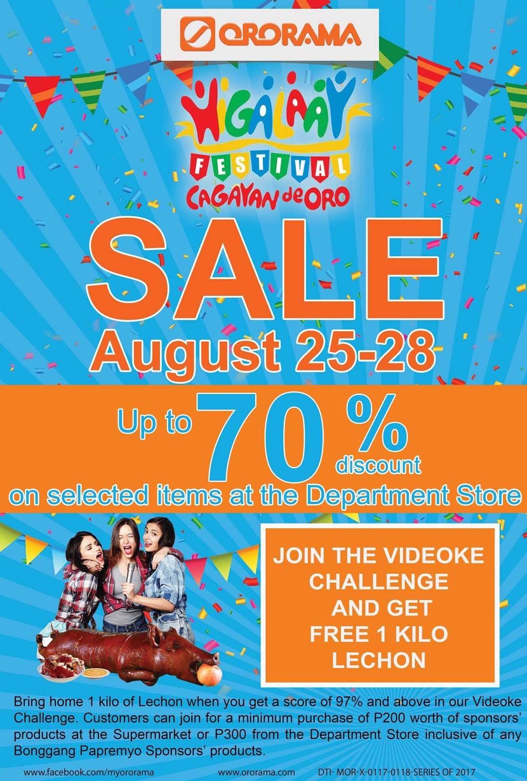 Ororama’s Higalaay Festival SALE & Nestle Videoke Plus on August 25-28 ...