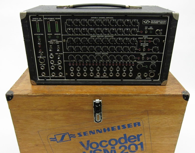 MATRIXSYNTH: SENNHEISER VSM201 VINTAGE VOCODER