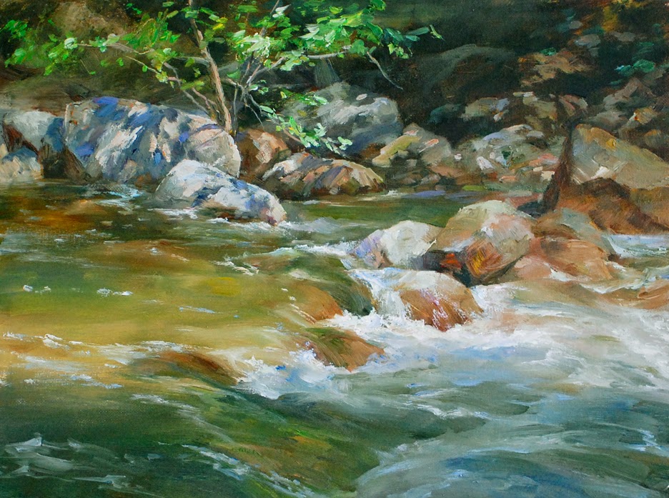 My Paintings: River Series #5