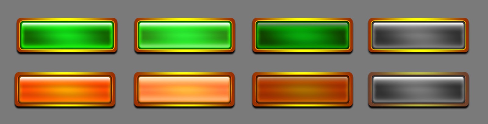 .: Spin Buttons & meter Buttons Creation_Final rendering - Photoshop CC