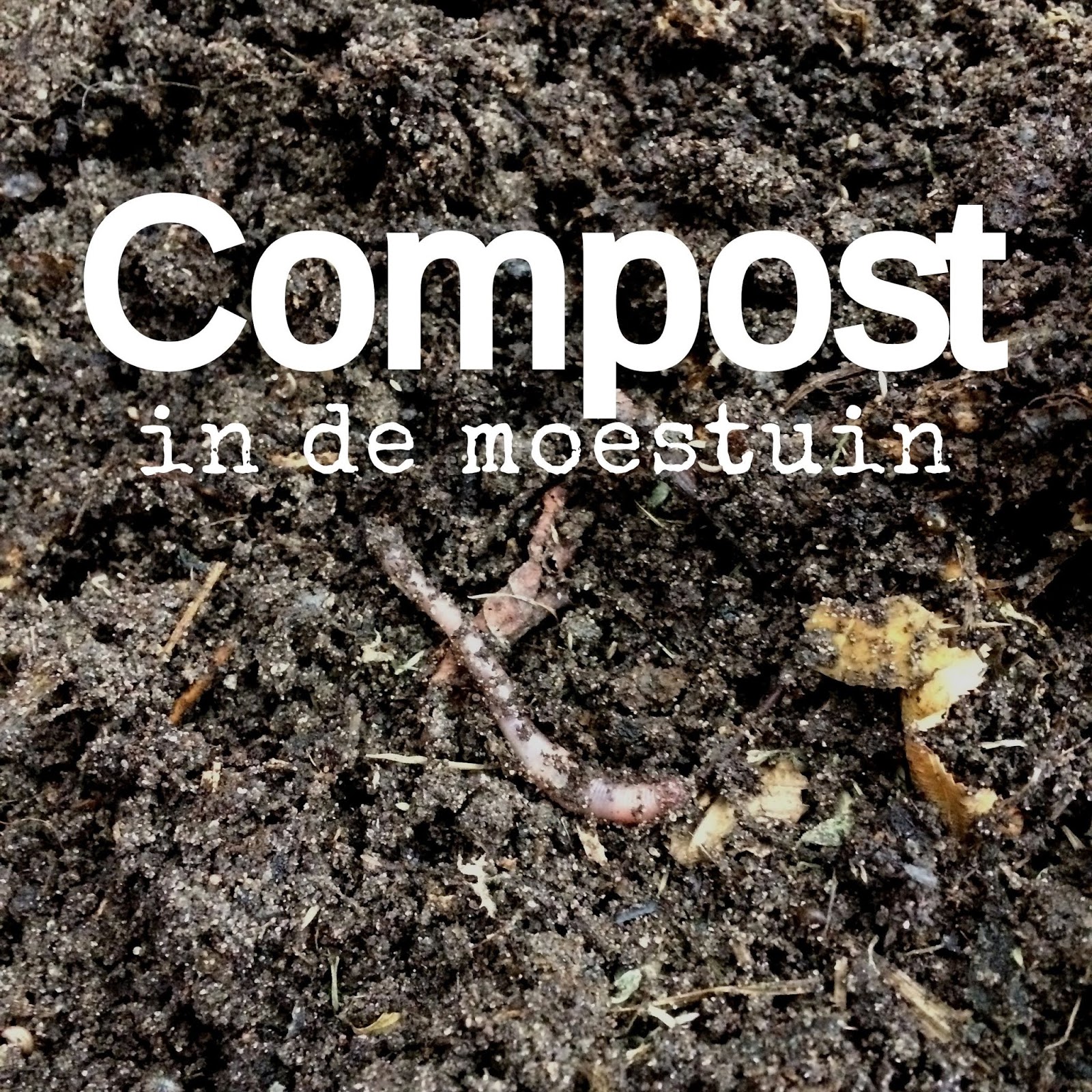 Compost verspreiden in de moestuin | De Boon in de Tuin