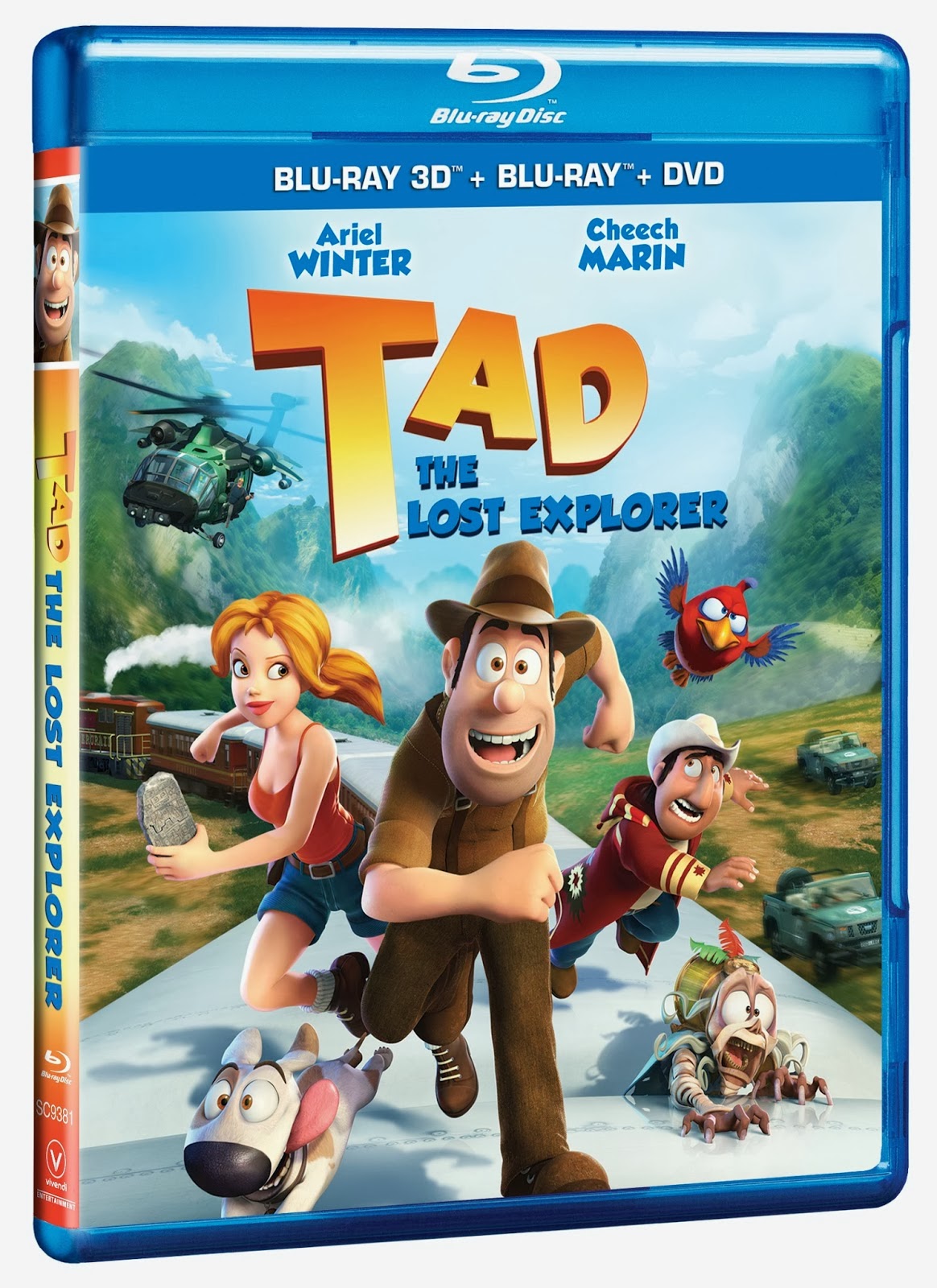 Tad: The Lost Explorer on Blu-Ray & DVD - Outnumbered 3 to 1