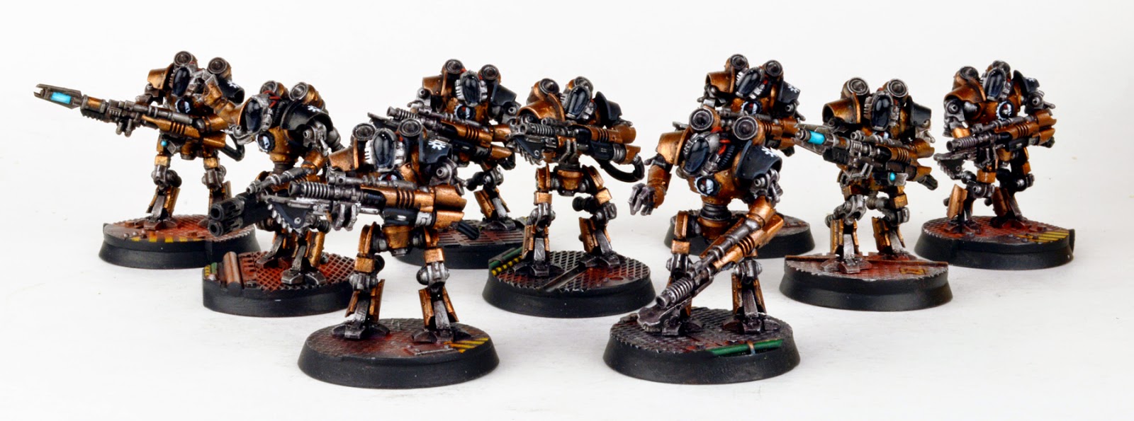 davetaylorminiatures: Mechanicum - More Thallax roll off the production ...