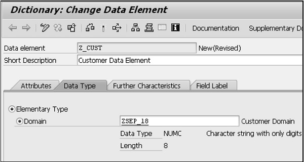 Tutorial Membuat Data Element SAP ABAP - Modul Dasar SAP