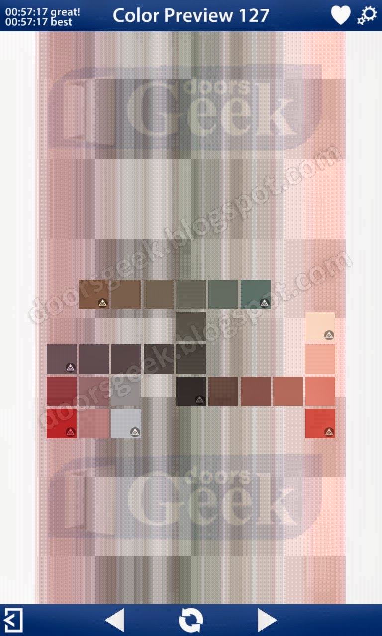 Bendoku [Color Preview] Level 127 ~ Doors Geek