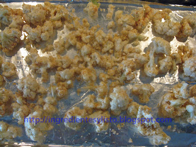 Ingredientes y ¡Listo!: Coliflor Horneada a la Parmesana