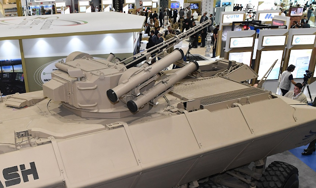 Military and Commercial Technology: IDEX 2019: Wahash "Wild Falcon" 8x8 ...