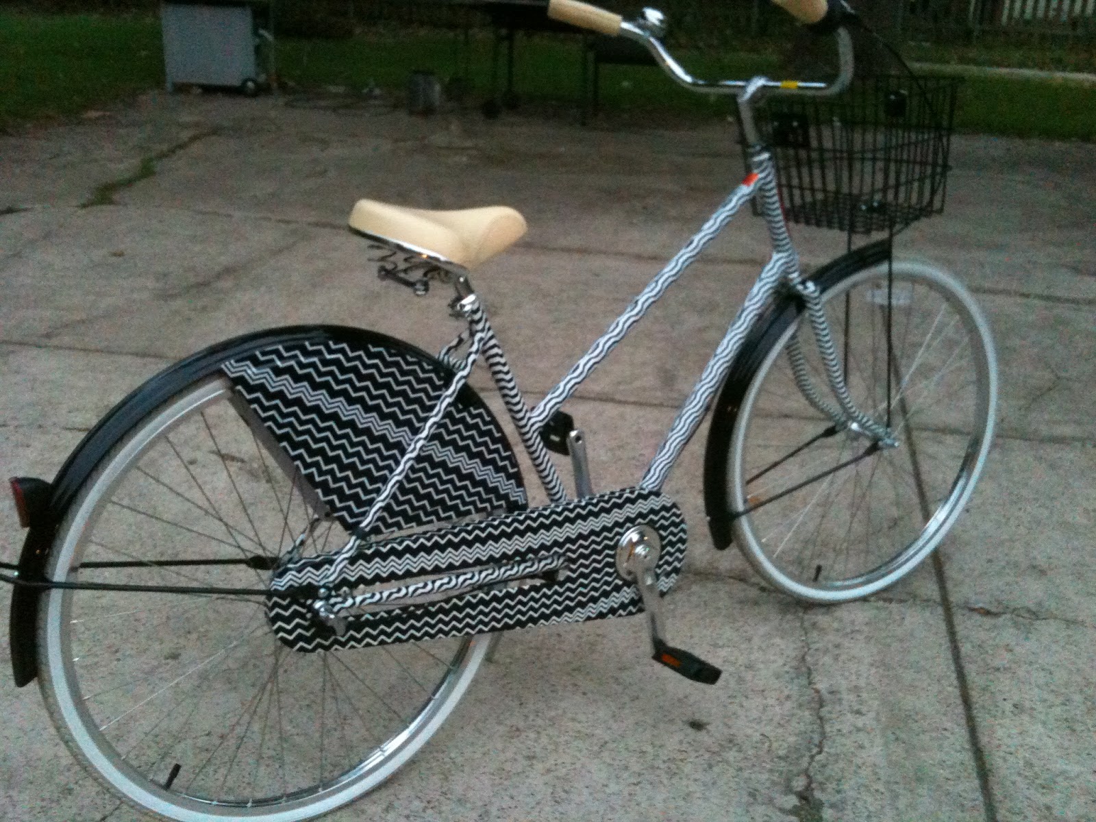 The Plano Cyclist: Missoni For Target Bicycle - Completed, With My ...