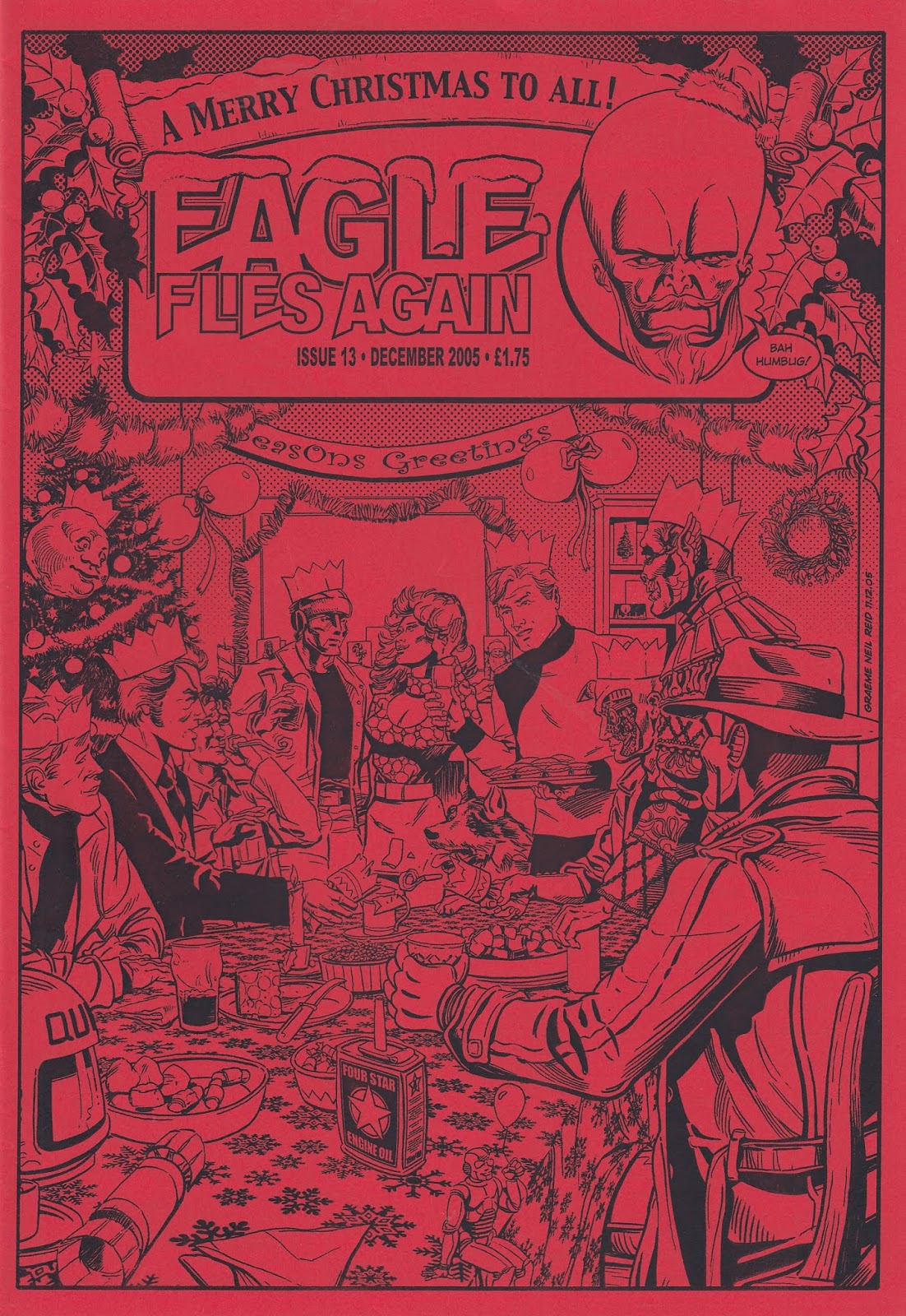 Boys Adventure Comics: Graeme Neil Reid cover gallery