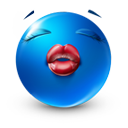 Emoticons Azul em png