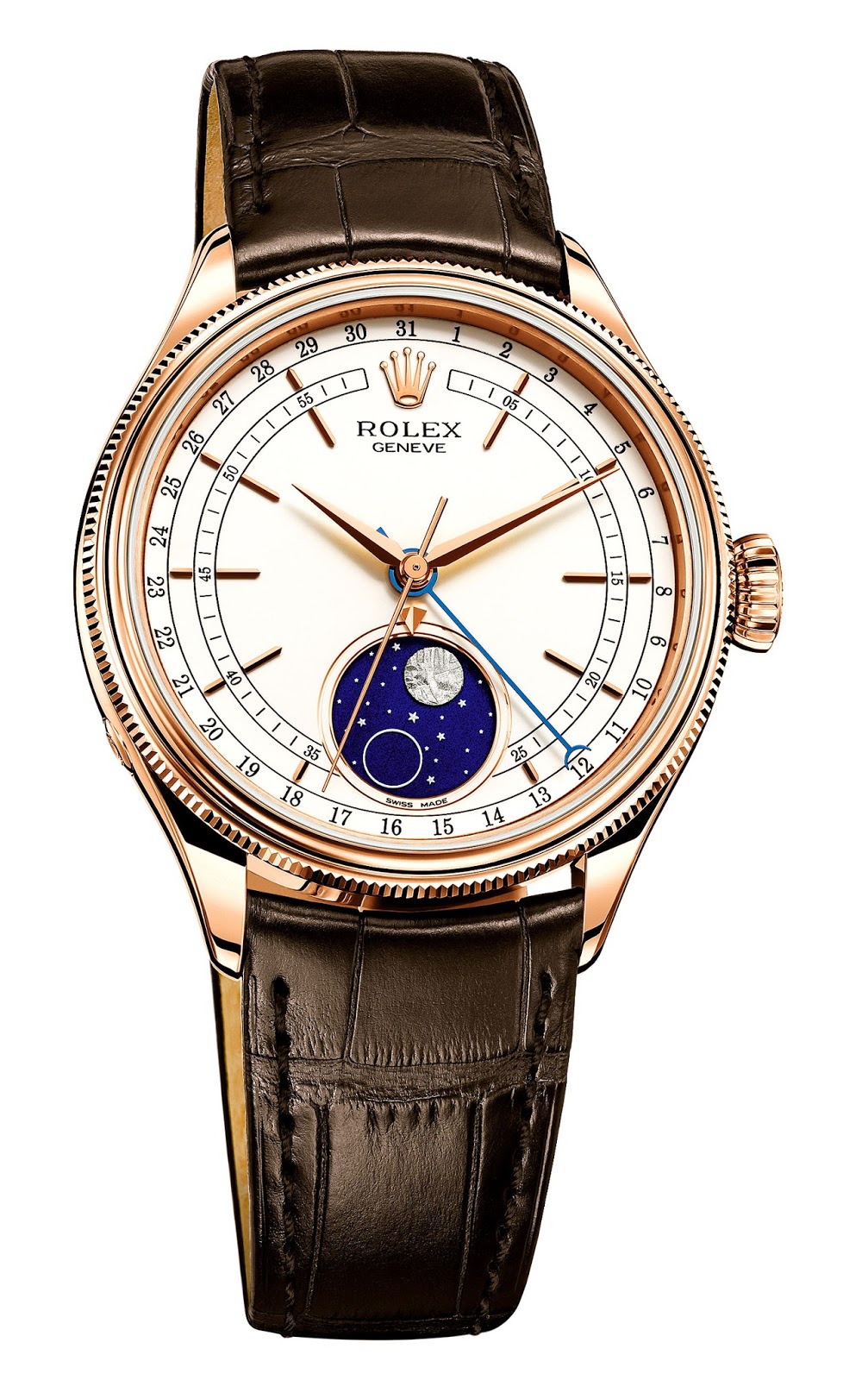 Welcome to RolexMagazine.com: Rolex Moonphase Stainless Steel Triple ...