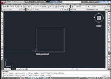 Cara Membuat Rectangle Di AutoCad - MakeADreams