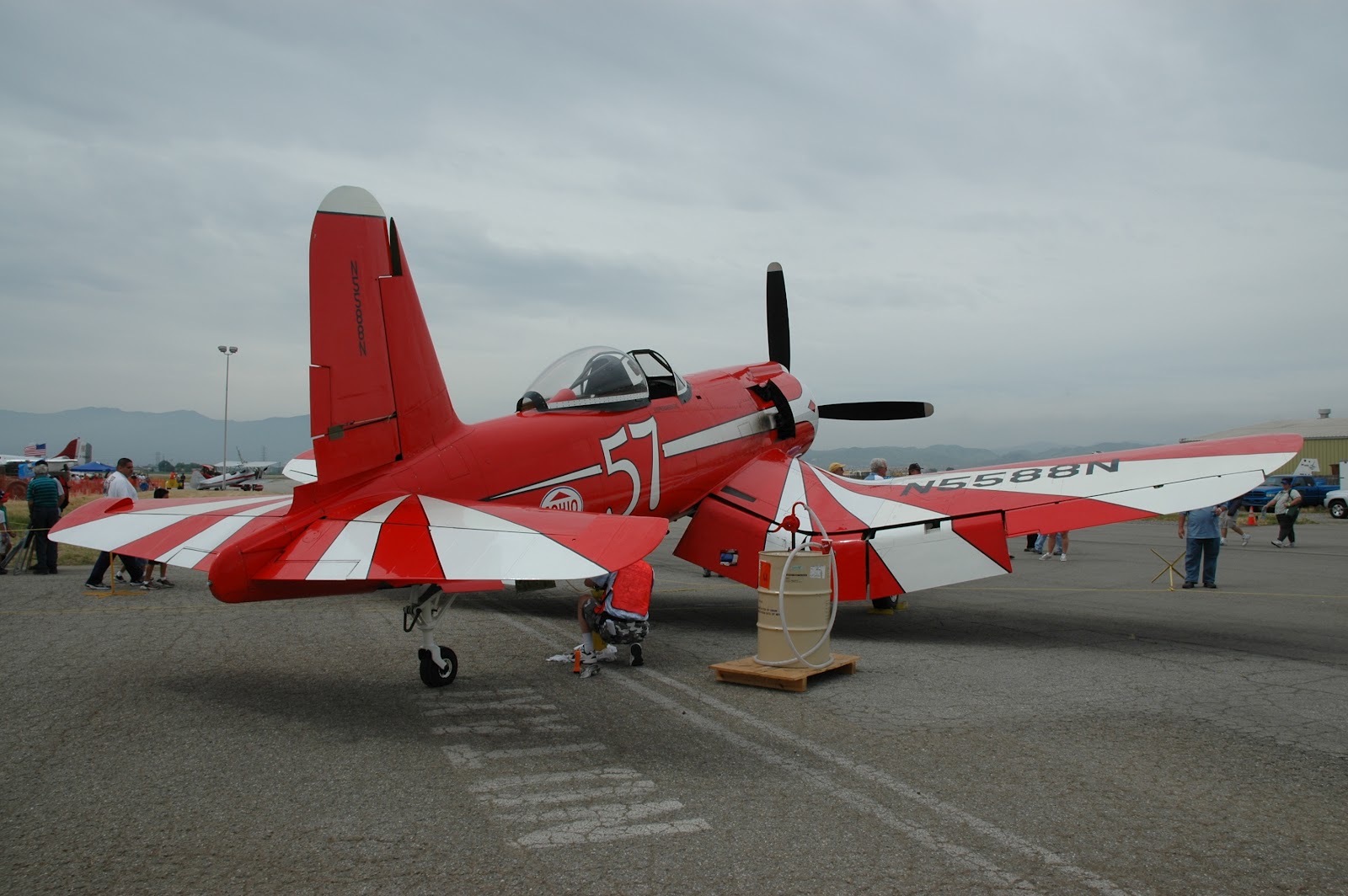Mojave Desert Diary...: Good Year F2G "Super Corsair".