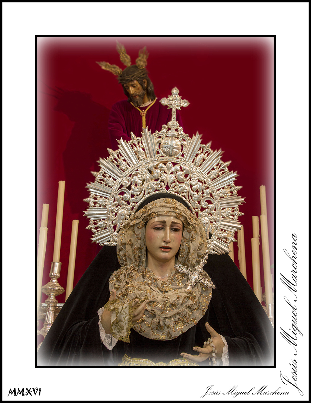 Patrimonio: Colocación del Rostrillo Ntra. Sra. de los Dolores