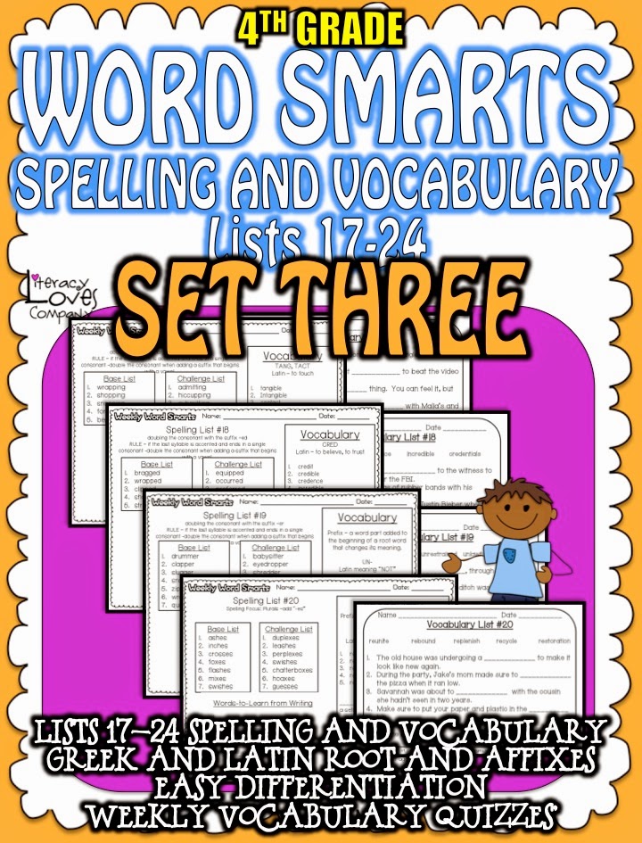 Literacy Loves Company: Word Smarts: Developing Spelling Consciousness ...