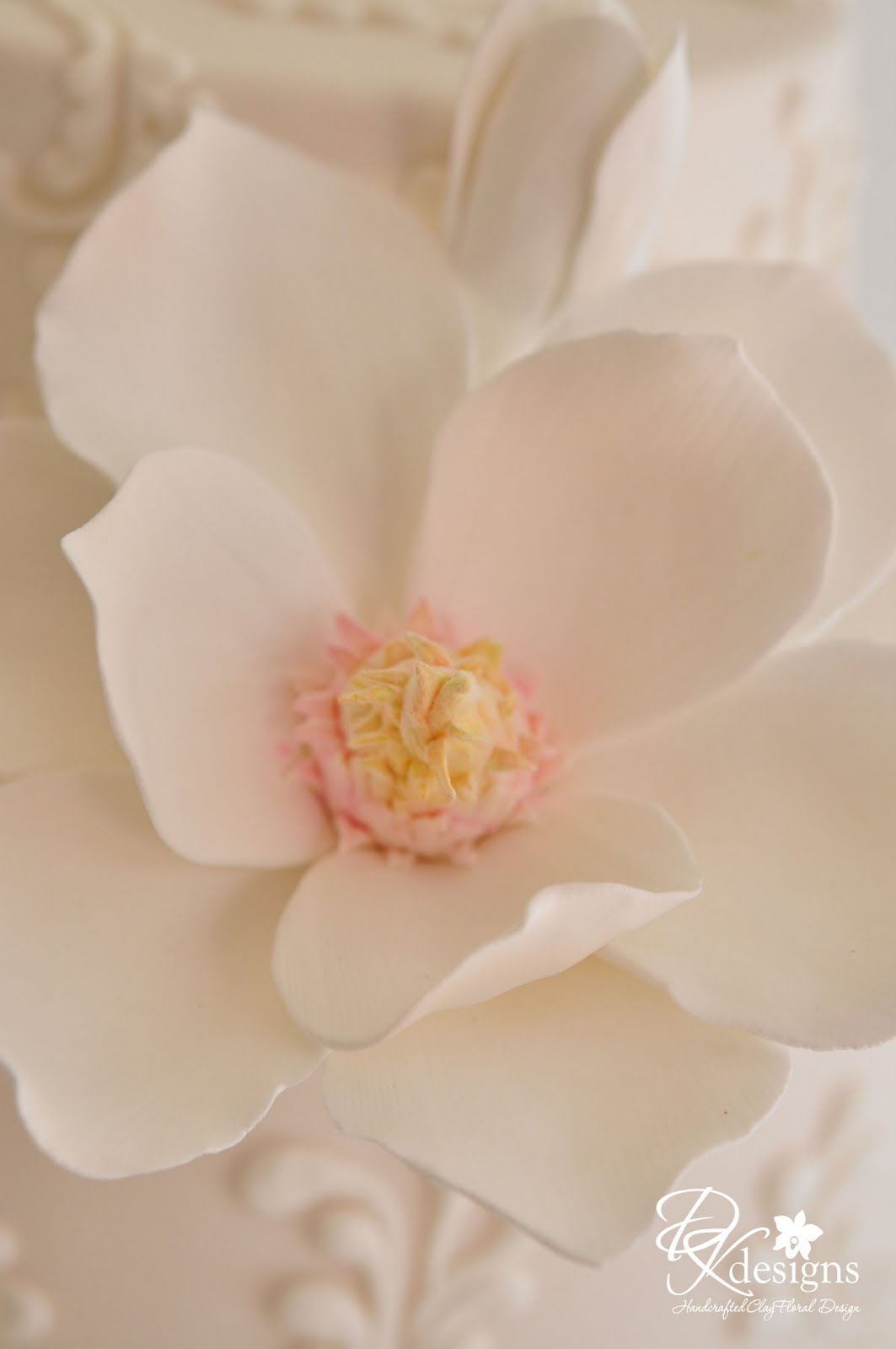 DK Designs: Large Form Magnolia Cake Flower