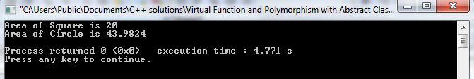 Education for ALL: C++ program to implement Run Time Polymorphism with ...