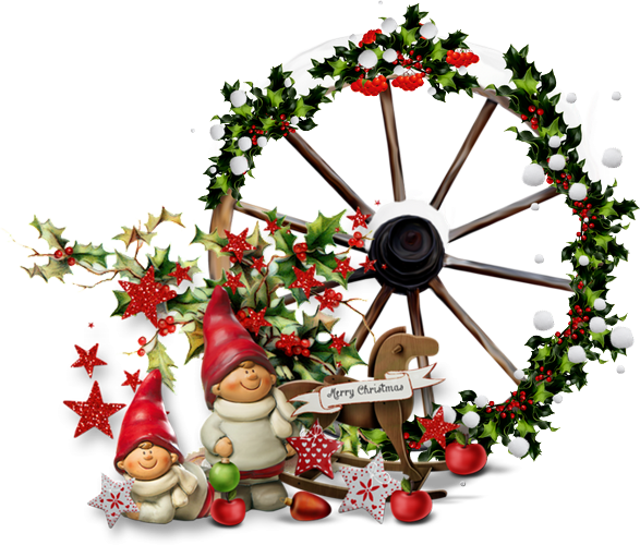 ForgetMeNot: Christmas wheels