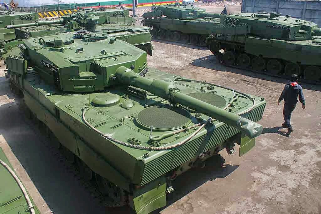 WEAPONS TECHNOLOGY: TANK LEOPARD 2 A4 DAN MARDER MILIK TNI AD