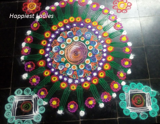 Rangoli Design Ideas for Festivals - Happiest Ladies