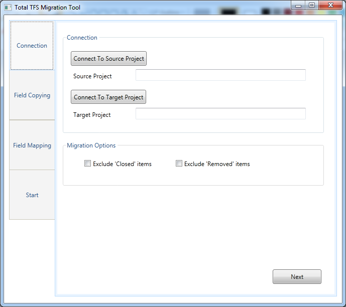 Asanka Indrajith's TechHalt: Migrate all your project work items to another project : Total TFS ...
