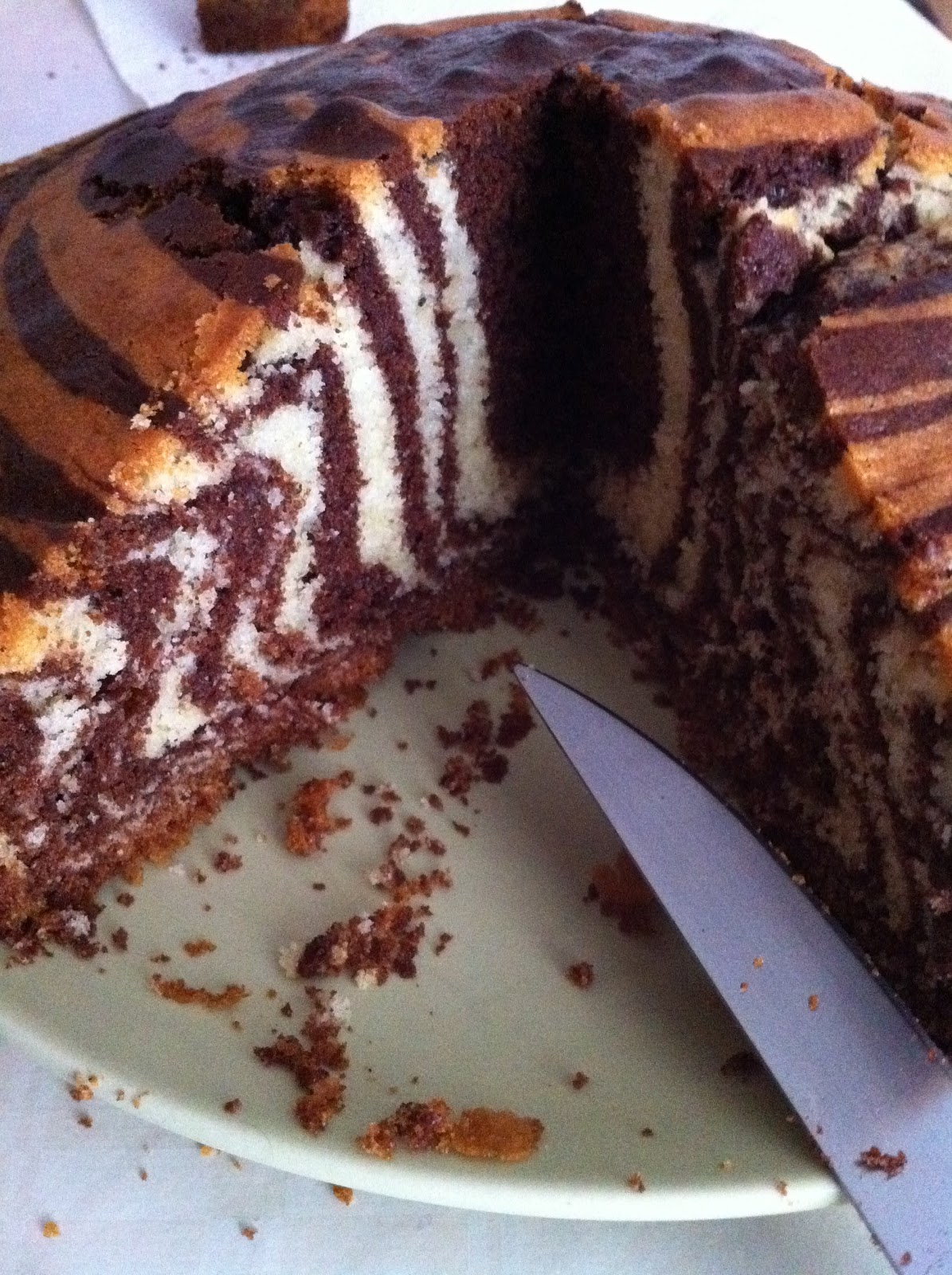 Recettes pour la vie: Le gâteau zébré de Lorraine Pascale