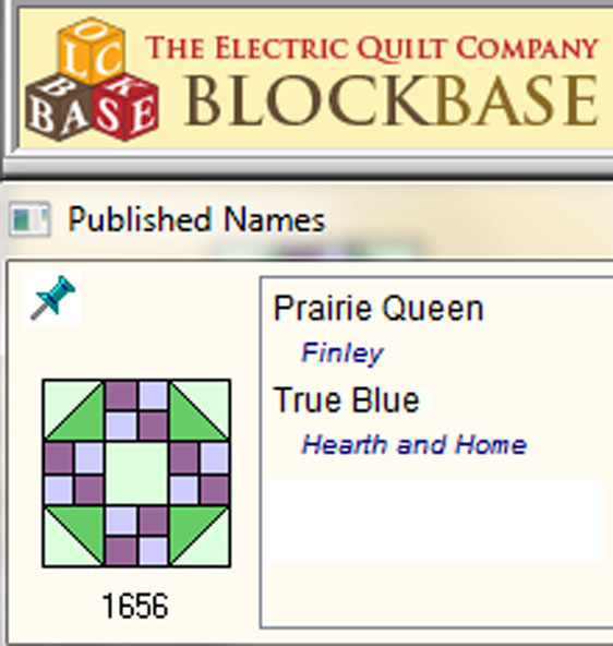 Cloud of Quilt Patterns: True Blue or Prairie Queen