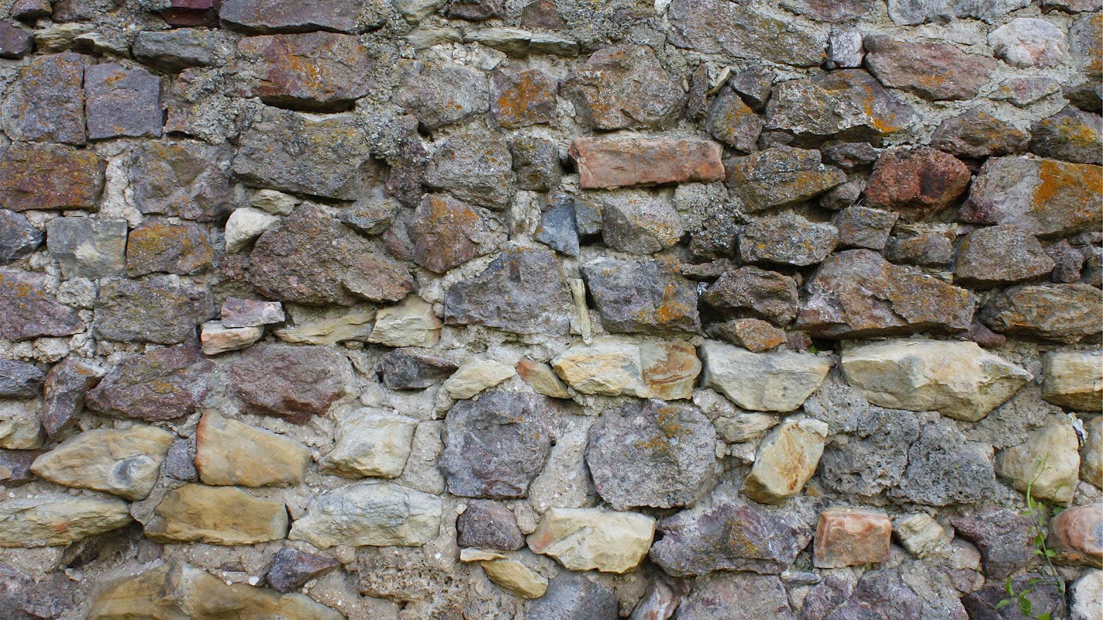 Oude stenen muur achtergrond - Achtergronden