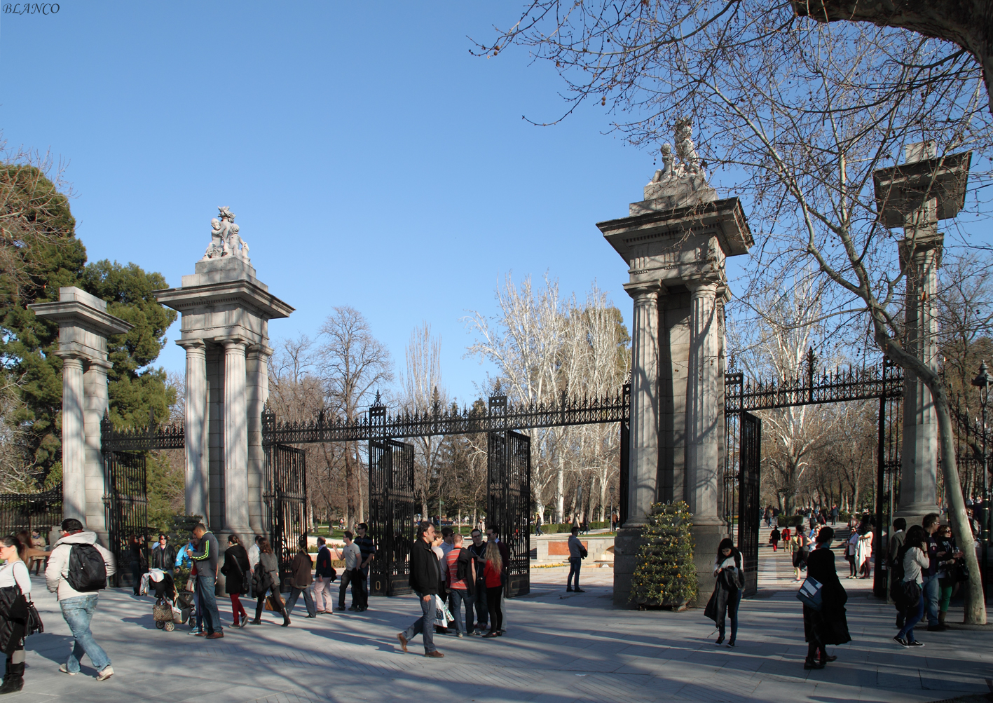 Madrid en Foto: Parque del Retiro: Puerta de la Independencia