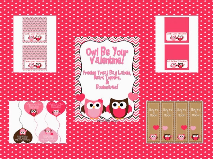 Owl Be Your Valentine Freebie - Inspired Owl's Corner