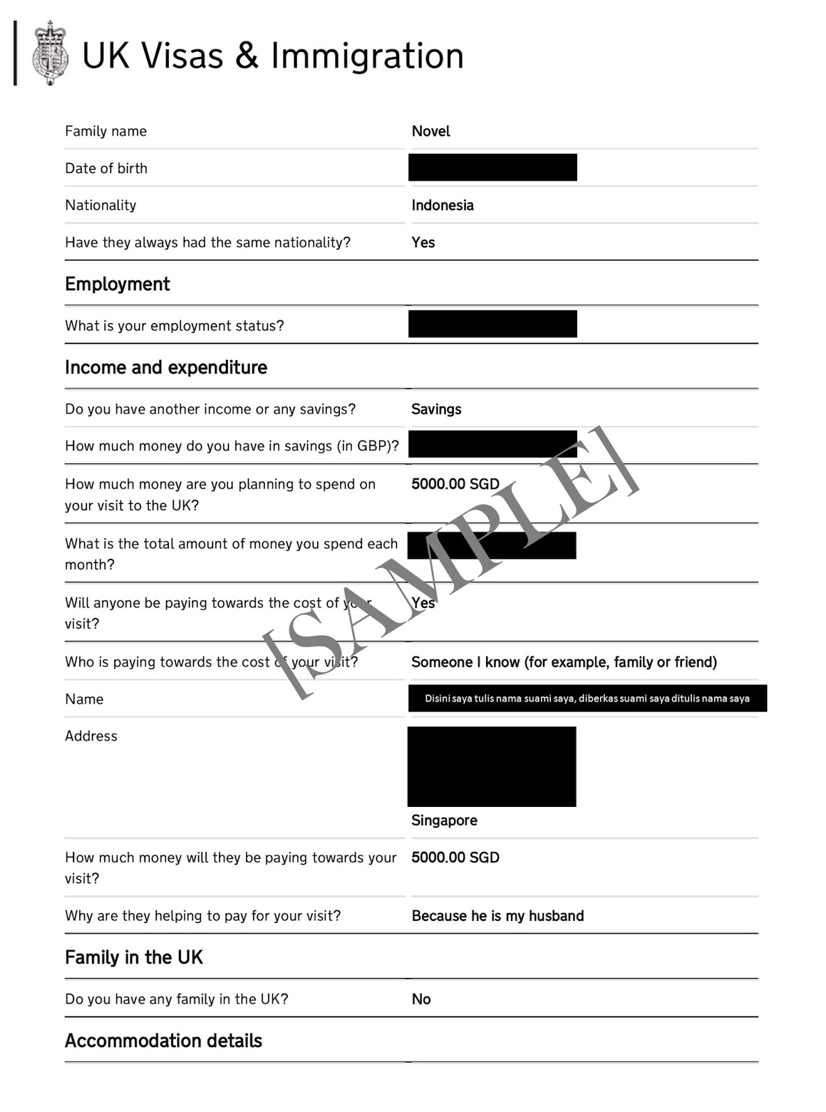 UK: Pengalaman Membuat Visa UK Di VFS Global Singapore