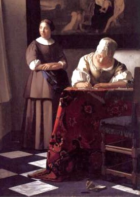 It's About Time : 1600s Women reading & writing letters - no email, no ...