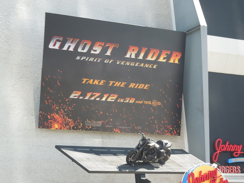 Ghost Rider 2 motorcycle installation at the Petersen Automotive Museum ...