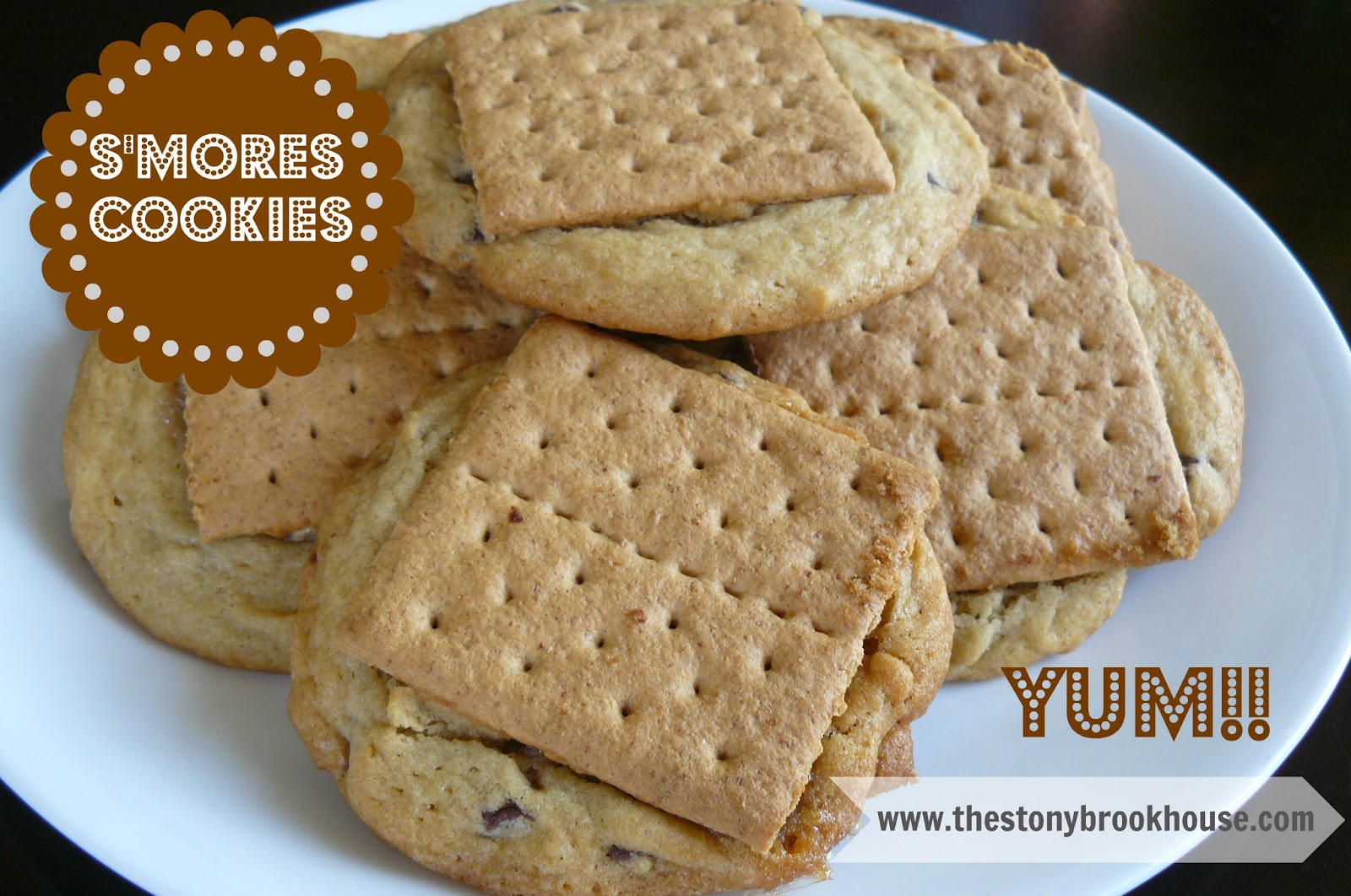 National S'mores Day {S'Mores Cookies} | The Stonybrook House