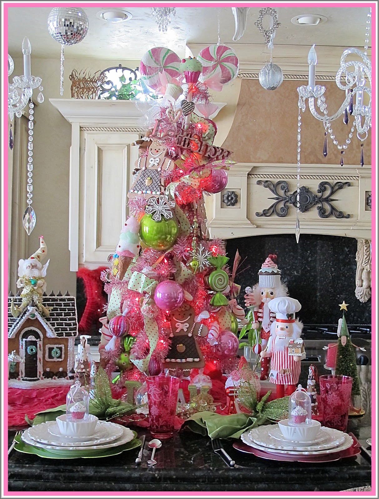 Sugarplum Tree Tablescape - Purple Chocolat Home