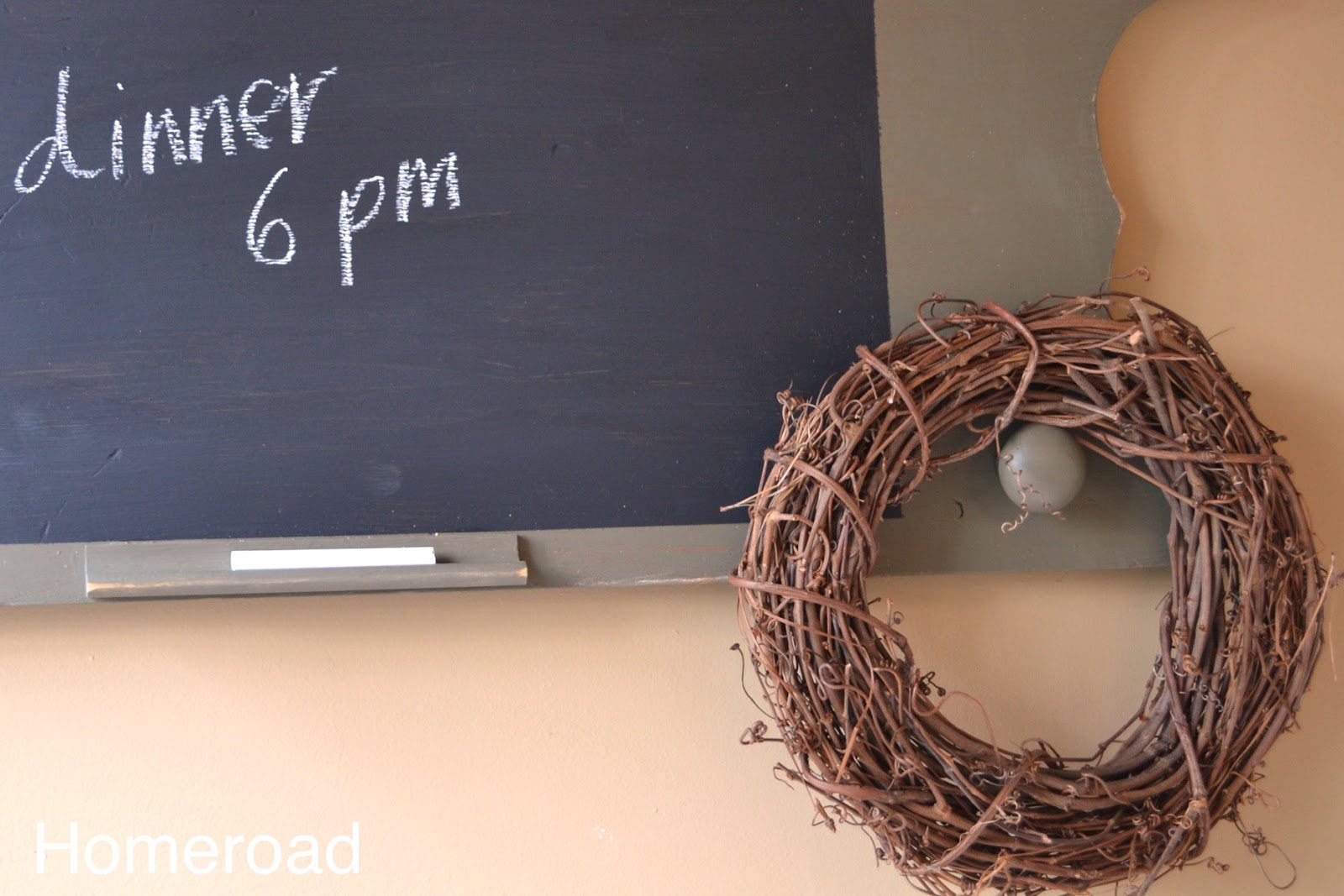 DIY Headboard Message Center