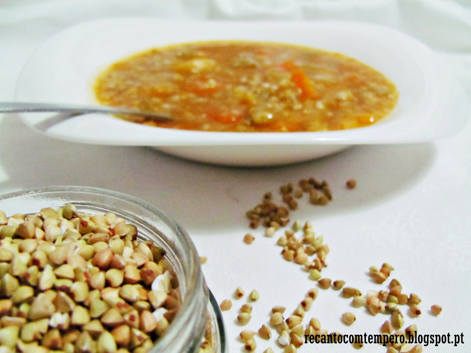 Sopa de trigo sarraceno