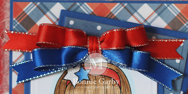 Really Reasonable Ribbon Blog: Patriotic 'Welcome Home' Card