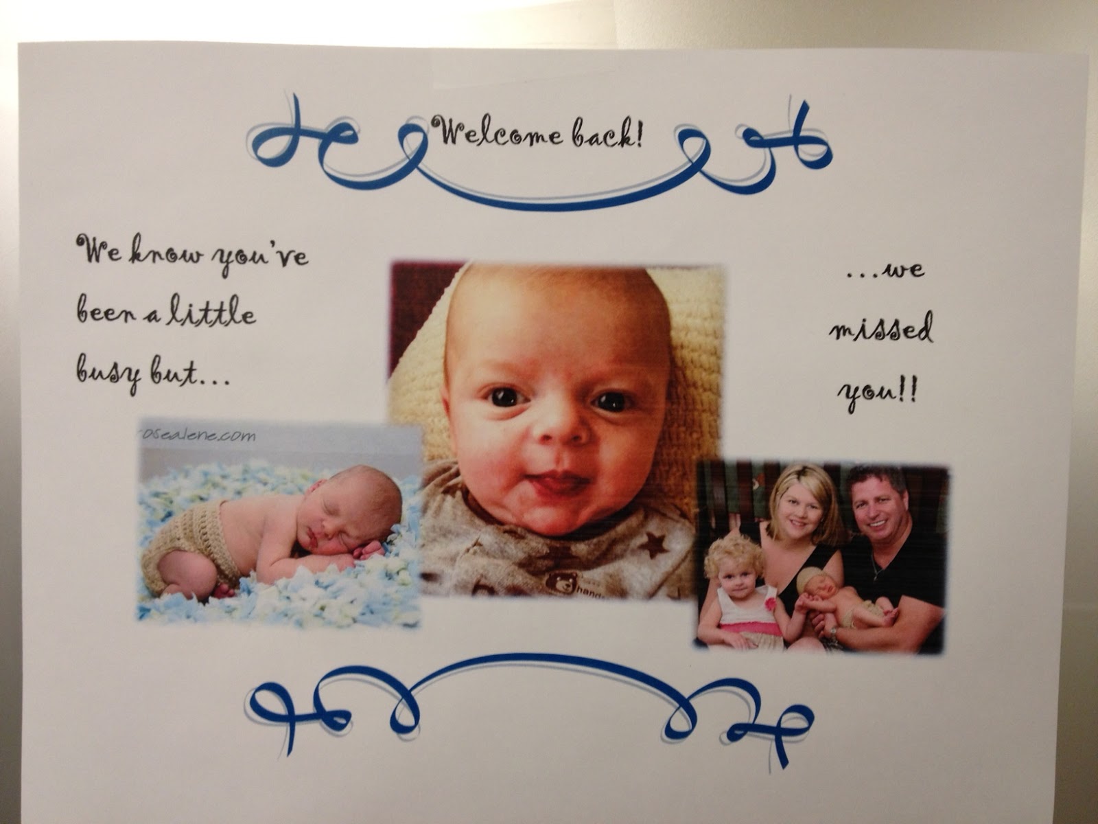 The Held Family Happenings: Mama went back to Work