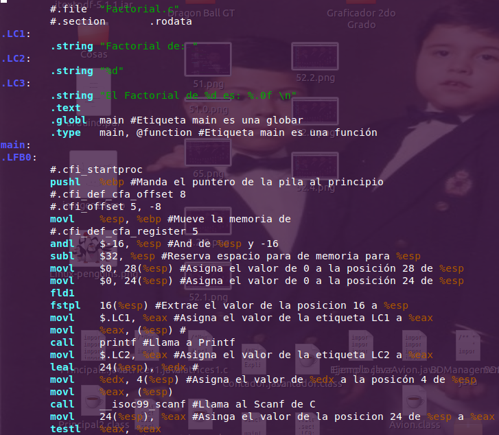 Computo Integrado: Ensamblador