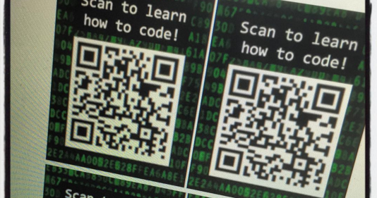 The Library Voice: Scan To "Learn How To Code".....Something Special To ...