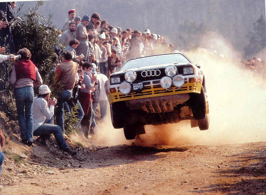 Amanti delle Supercar: STORIA DEL RALLY - Audi Quattro, Audi Quattro S1 ...