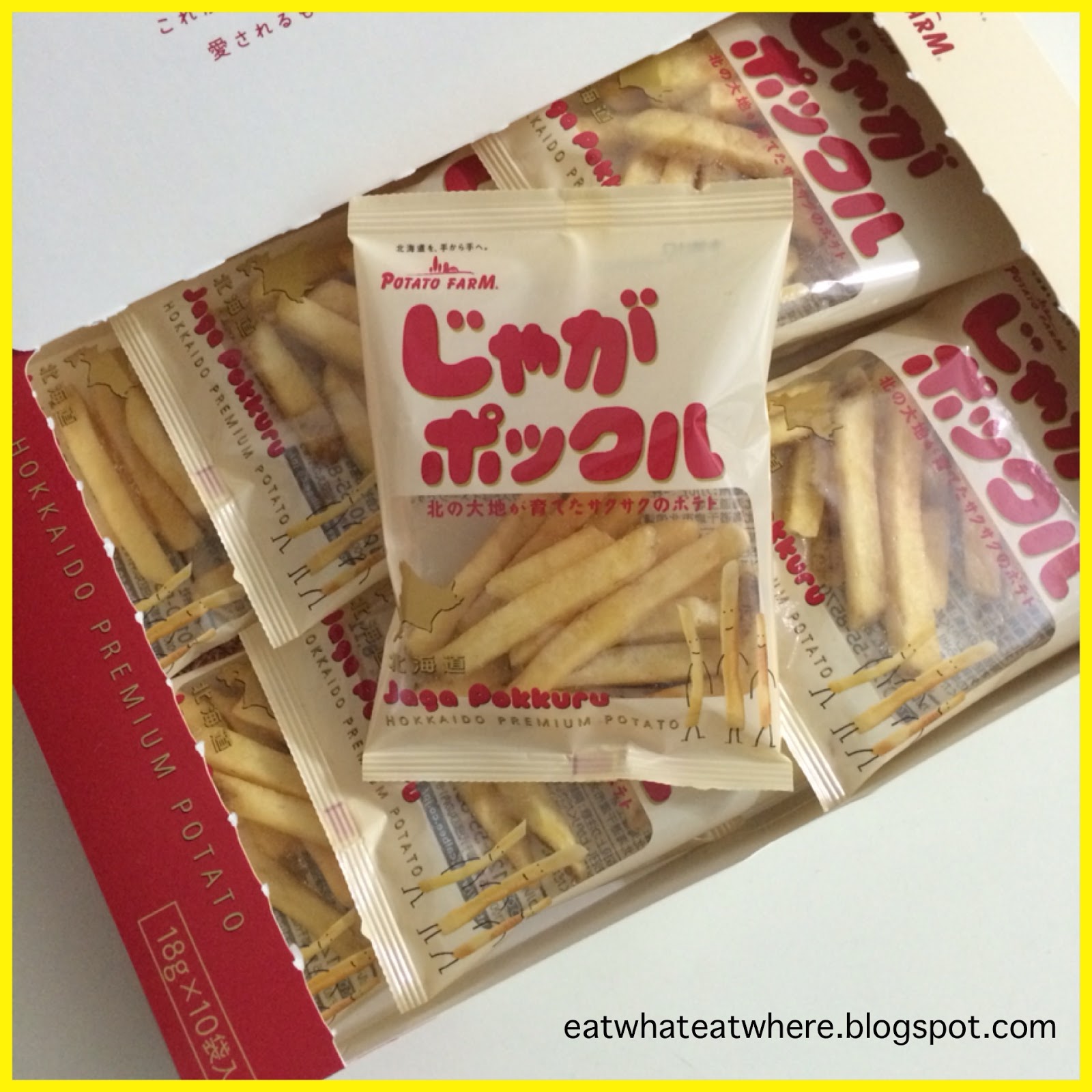 Eat what, Eat where?: Just One Food - Jaga Pokkuru