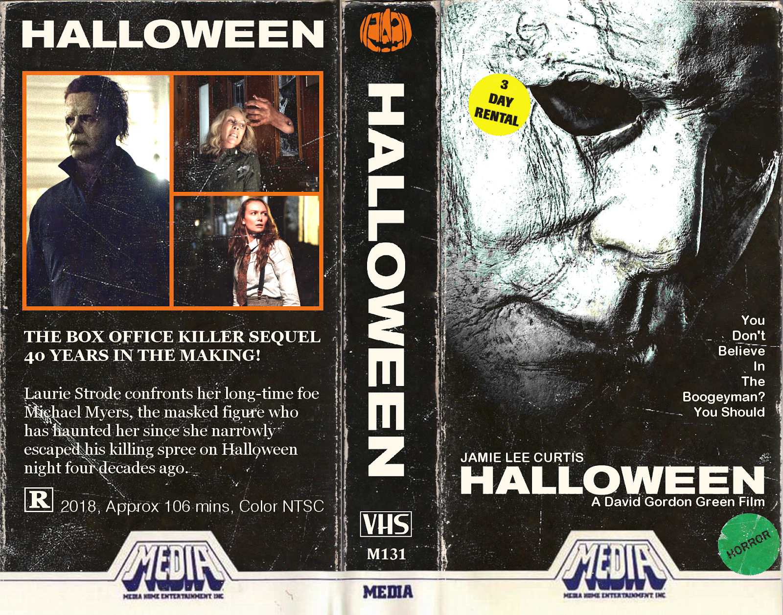 The Horrors of Halloween: Custom HALLOWEEN VHS COVERS from INSTAGRAM