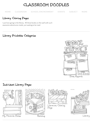 The Library Voice: Classroom Doodles....A Doodle For Just About Everything!