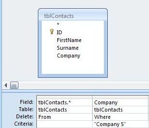 Microsoft Access Tips: Removing Multiple Records with a Delete Query