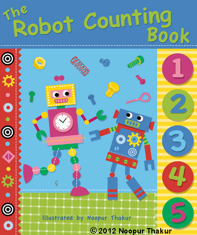 YellowDoodle: Book about a Robot who loves to count...