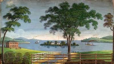 Eye For Design: Decorate With Primitive Colonial Murals