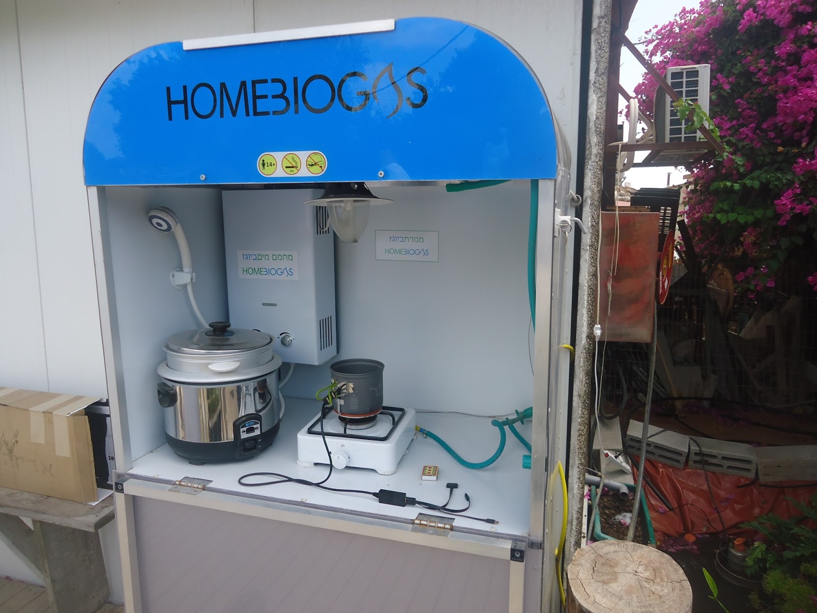 Farmvest Kenya : In Pictures...HOMEBIOGAS TG1 the “off-grid” Do It ...